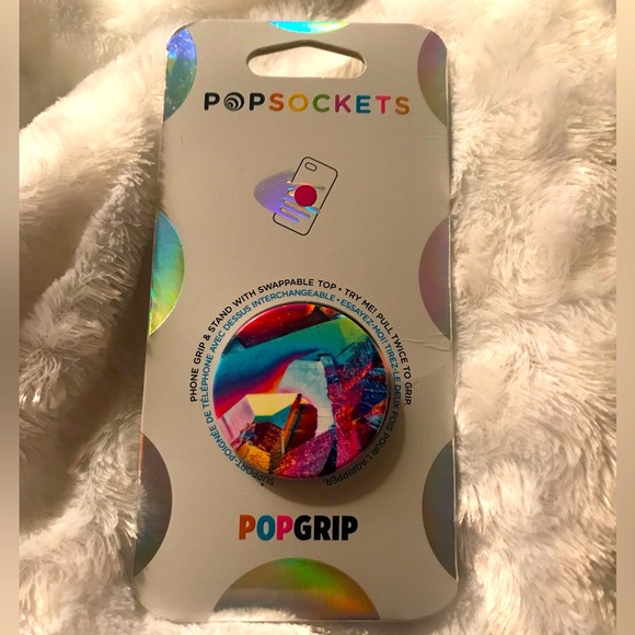 PopSocket | Cell Phones & Accessories | Nwt Colorful Marble Popsocket ...